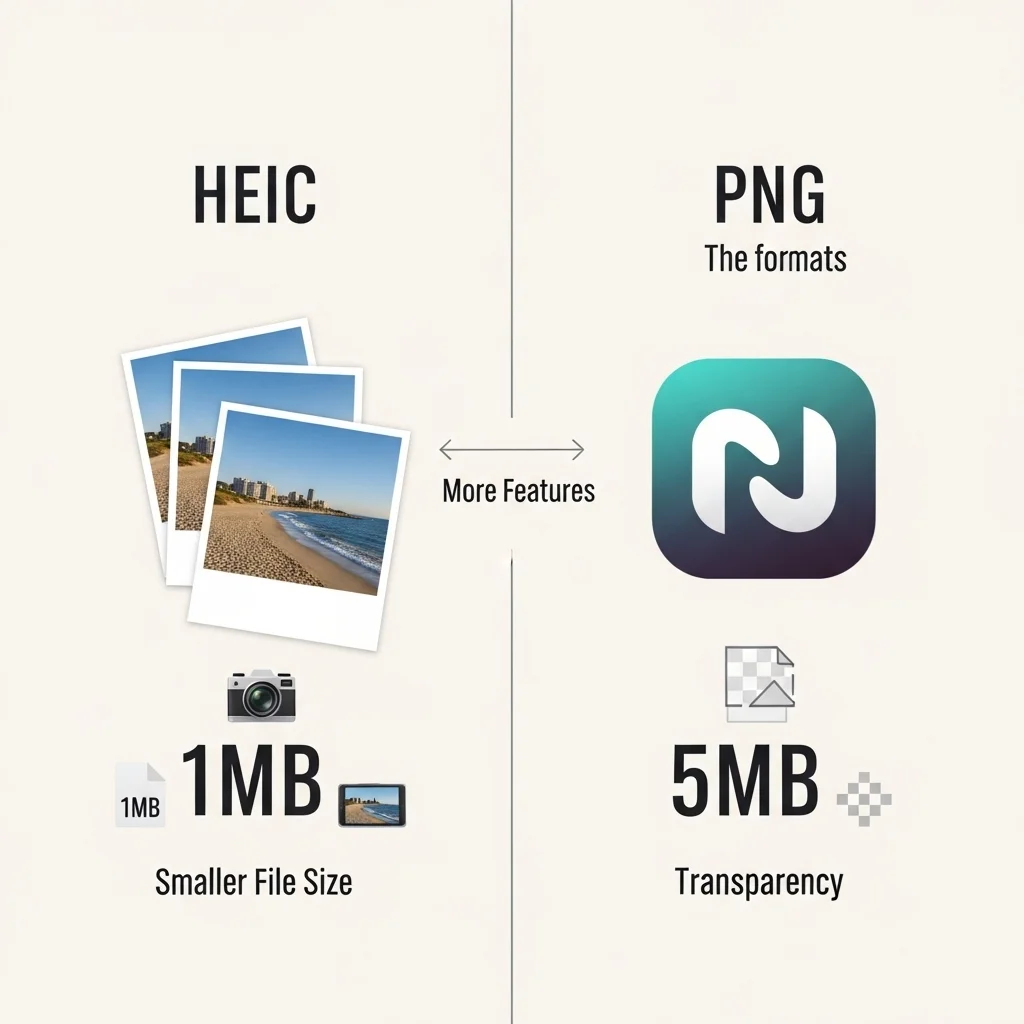 Heic to PNG Converter - ImagePro Compressor & Converter